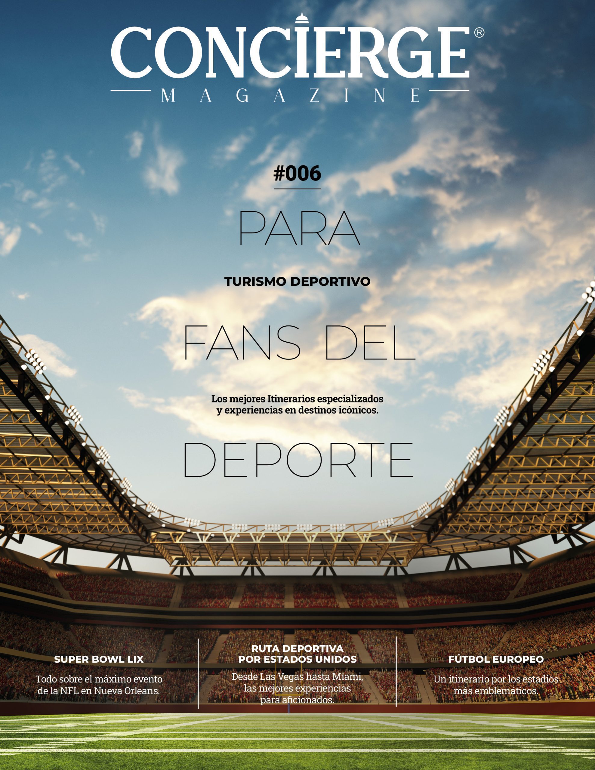 Agenda deportiva 2025 - Concierge Magazine
